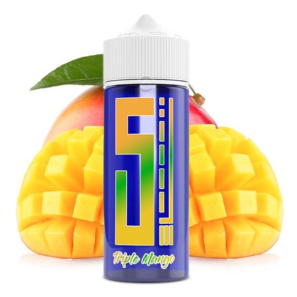 5EL Triple Mango Aroma 10 ml – Dreifacher Mango Genuss | 120 ml Flasche ...